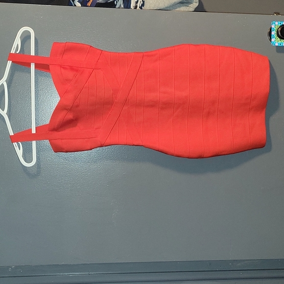 Dresses | Body Hugging Red Mini Dress | Poshmark